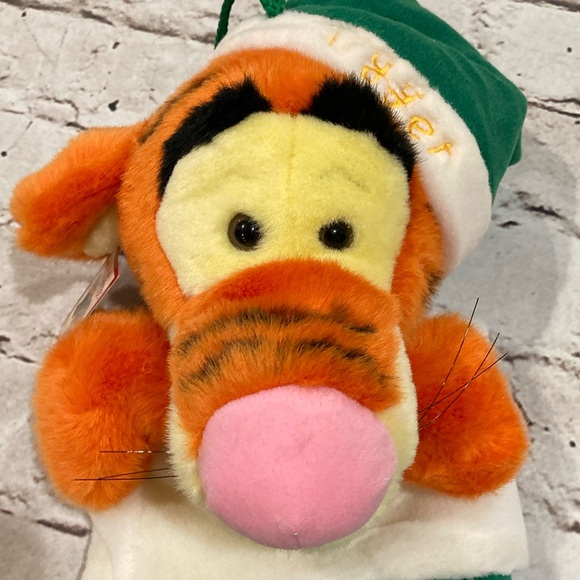 Disney | Holiday | Poohs Season Of Song Plush Tigger 2 Inch Stocking ...